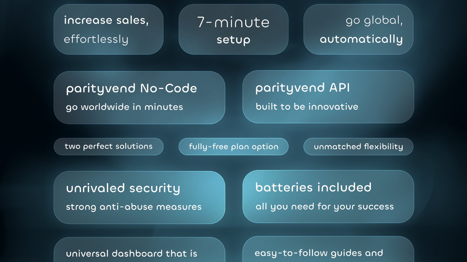 ParityVend: The Key To Your Global Success. Auto-adapt your pricing ...