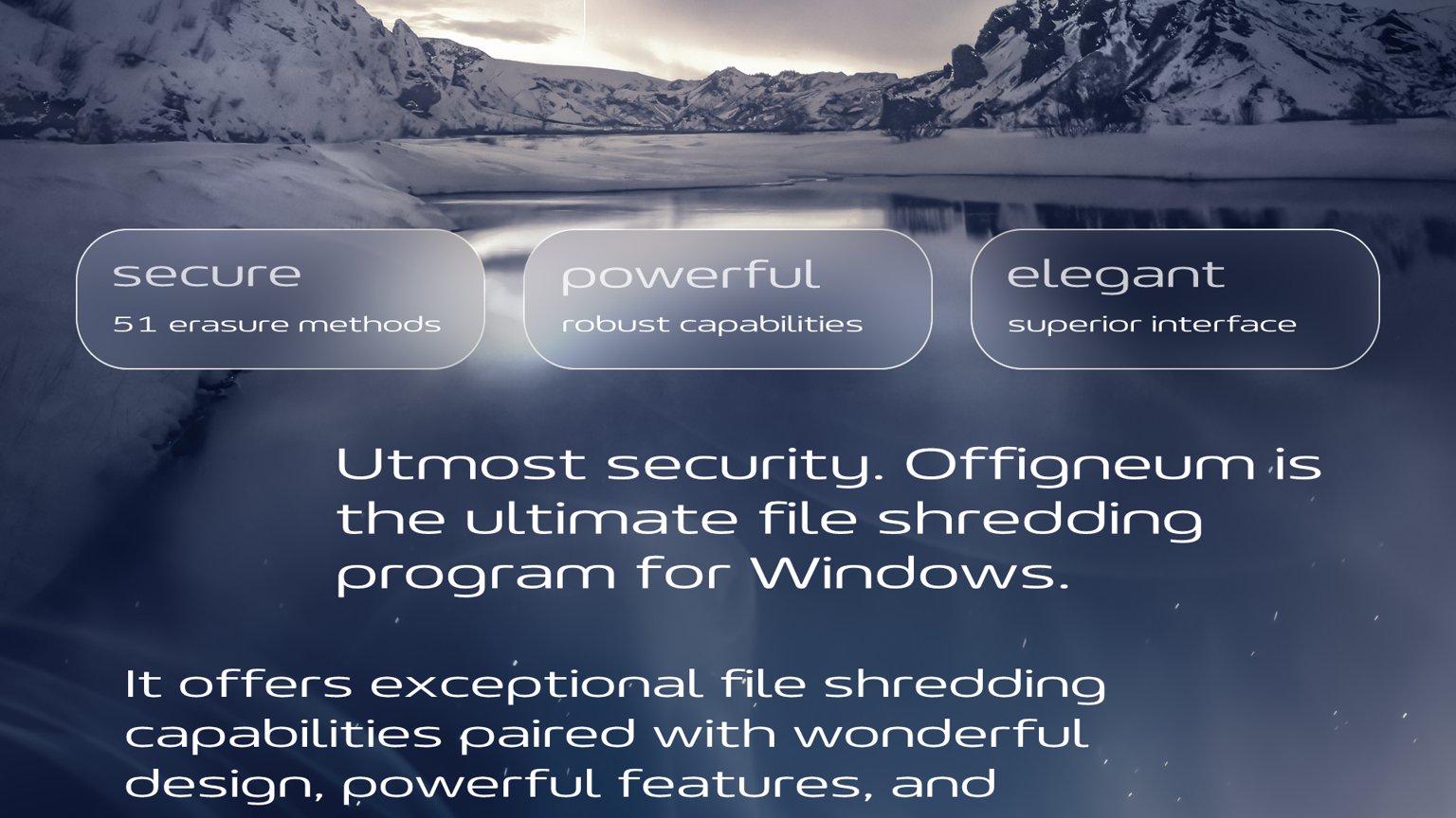Offigneum: File shredding, redefined. World's most powerful file ...